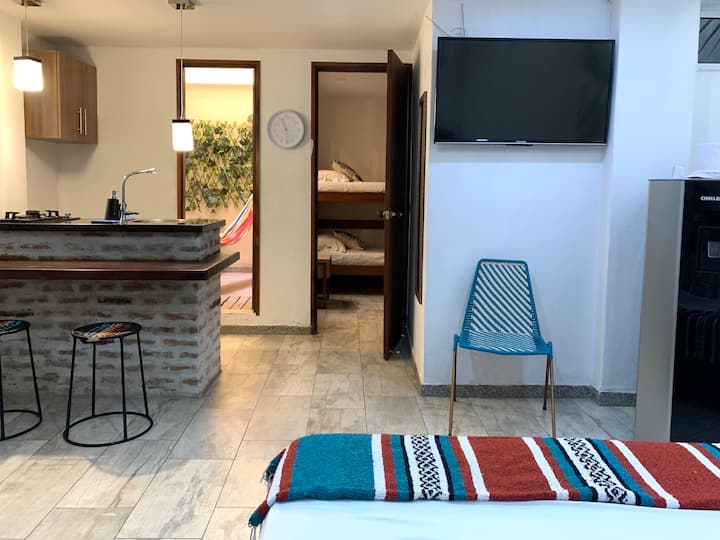 Apartment For 4 People, Access To Masaya + Brisa Loca - Santa Marta