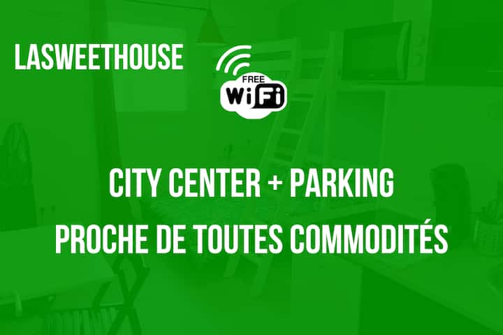La Sweet House Rouge* Au Pied Des Remparts *Wifi* - Vaucluse