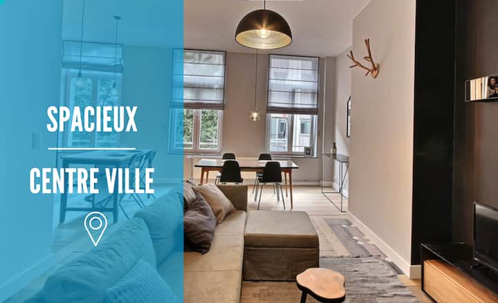 Grand Appart Super Charmant Une Chambre | Blink 5 - Liège