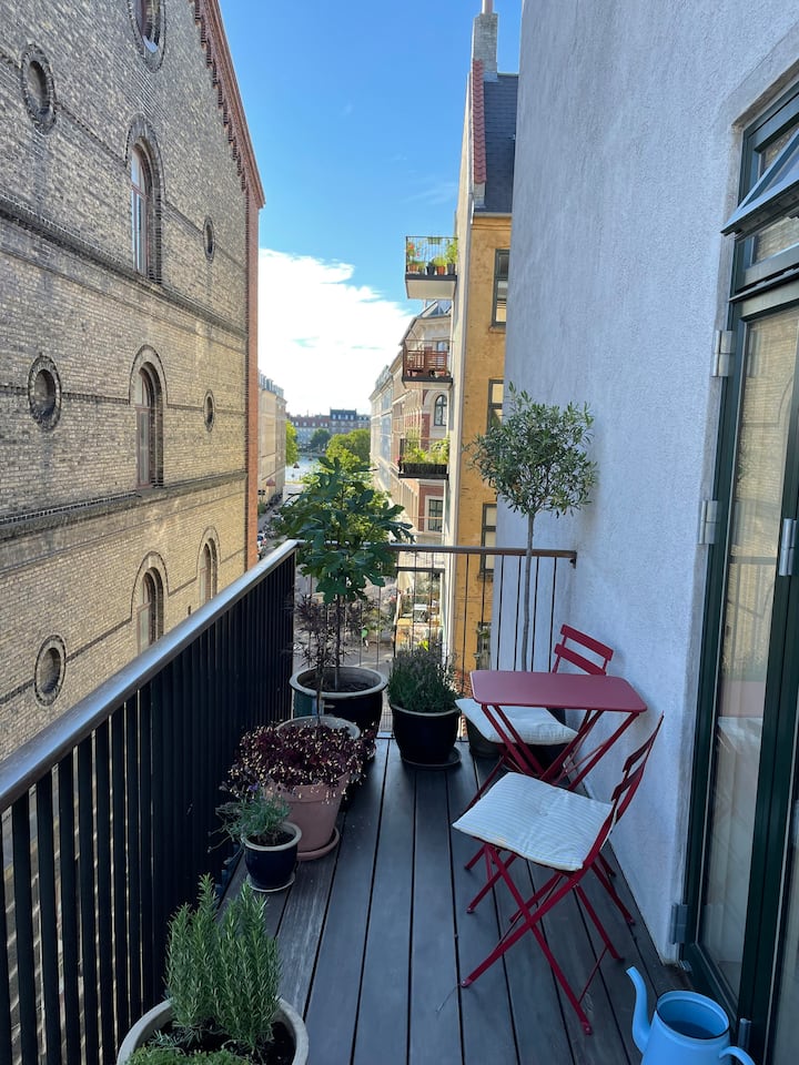 Center Of Copenhagen With Balcony & Retro Design - Copenhagen