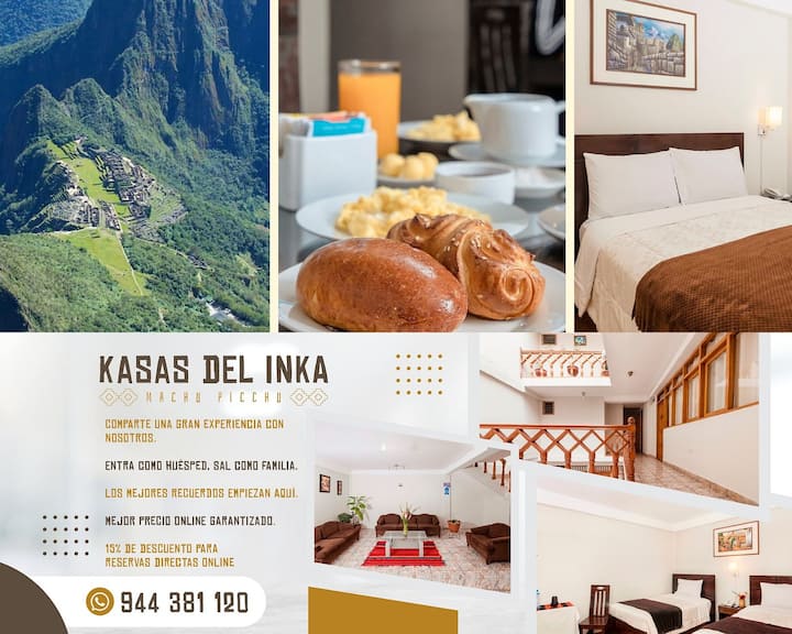 Hotel Con Habitaciones Privadas En Machu Picchu - Aguas Calientes