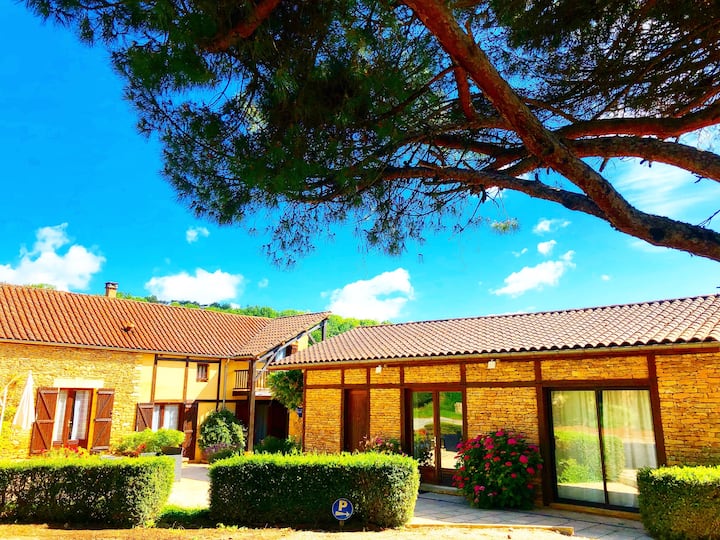 Gite 14 Personnes Wifi Et Piscine Chauffée Sarlat - Sarlat-la-Canéda