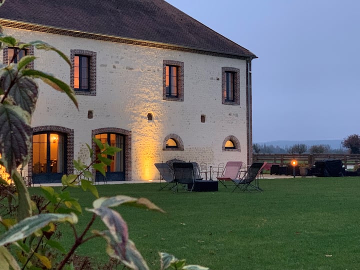 Domaine Dans Le Perche 600m2 Piscine 18 Couchages - Mortagne-au-Perche