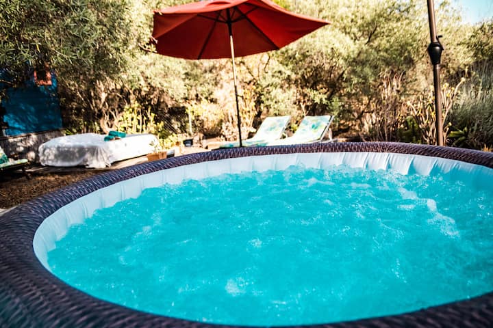 "The Luv Shack"wooden Cabin With Bubble Spa - Monda