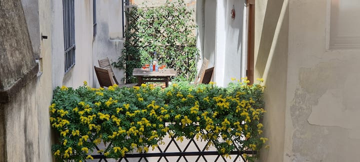 Biennale & S. Marc Apt Avec Terrasse Et Fibre - Venice