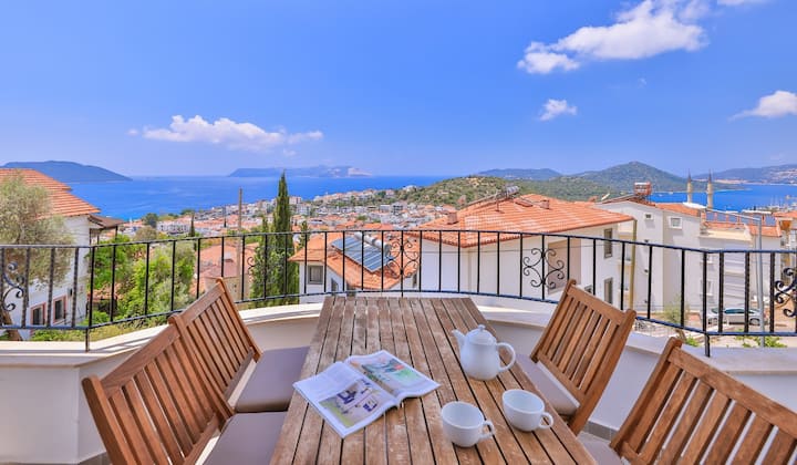 Mediterranean View, Kas Town Centre - Kaş