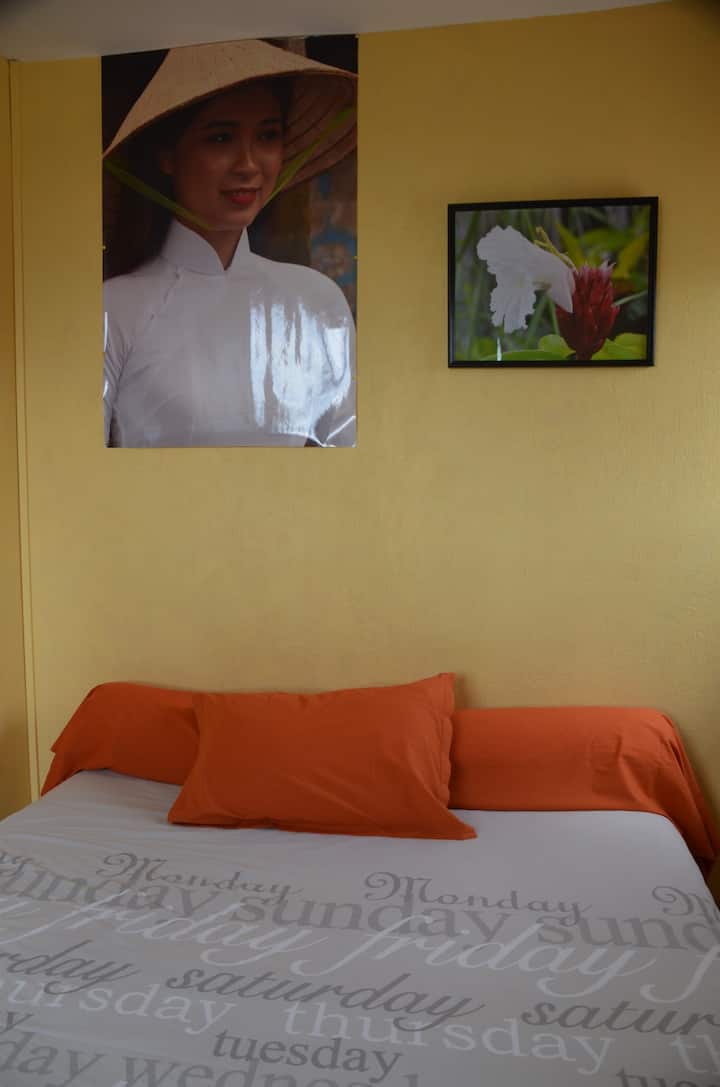 Maison Bleue - Chambre Jaune - - Saint-Sylvain-d'Anjou