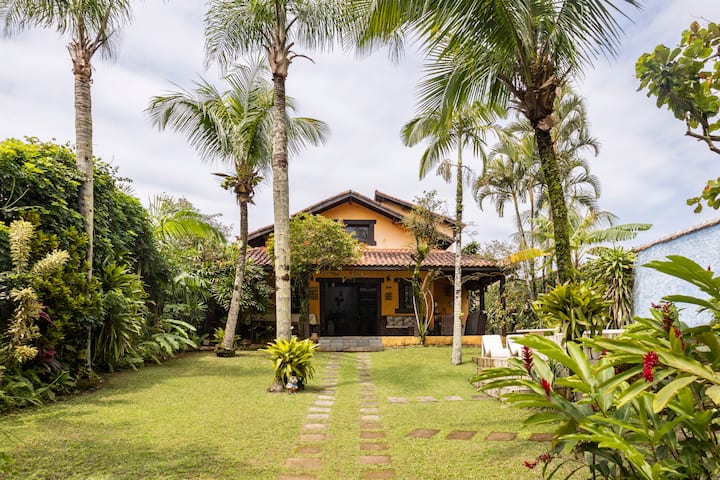 Casa Maravilhosa Com Jacuzzi E Jardim Em Maresias - São Sebastião