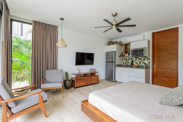 Luxury Studio: Sauna+spa+gym+ 60mbps! - Riviera Maya
