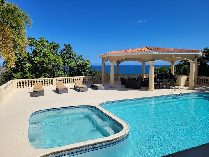 Villa De Lujo Con Espectacular Vista Al Mar, Ubicación Más Exclusiva En Palmas - Puerto Rico