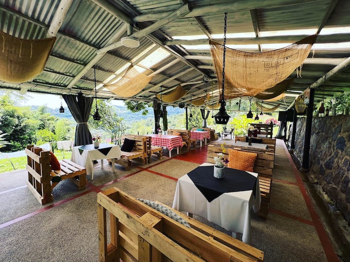 Linda Cabaña Campestre Los Arreboles Hotel+piscina - San Francisco