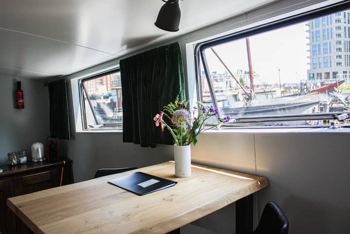 Beautiful Private Studio On Houseboat - Ámsterdam