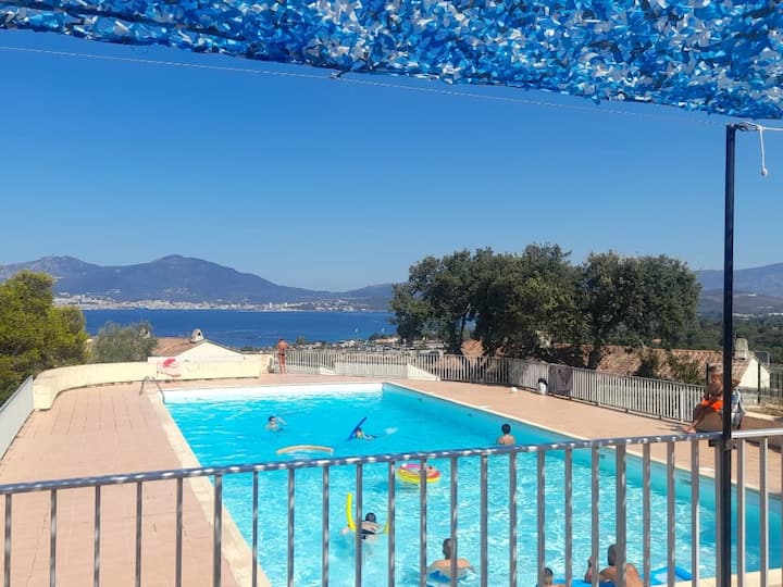 Villa 6 P Dans Résidence  Piscine Porticcio - Ajaccio