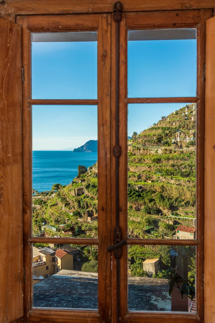 Gavone Apt Avec Belle Vue Sur La Mer A Manarola - Manarola
