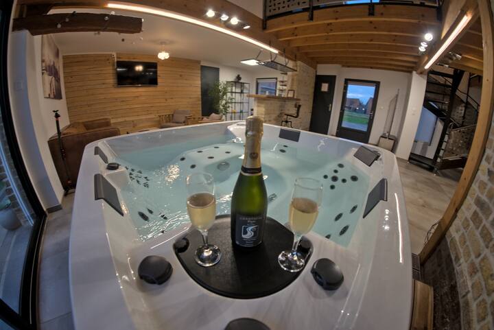 Suite Style Industriel Jacuzzi Et Sauna Privatif - Gravelines