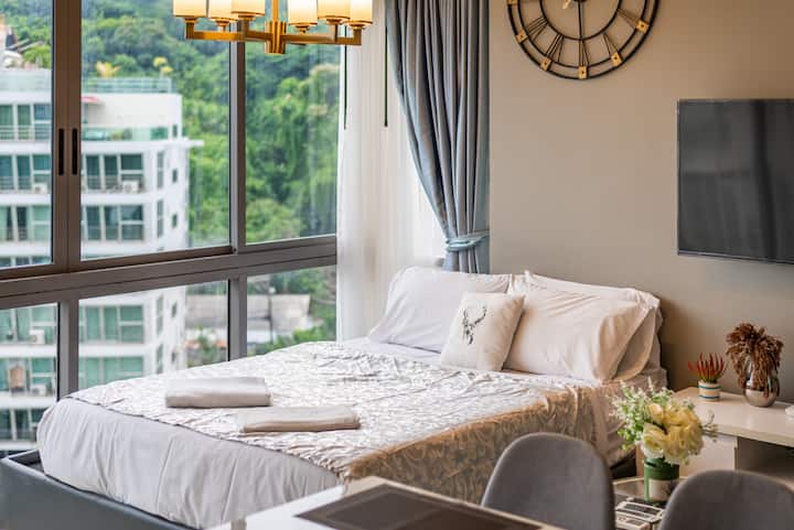 60 Sqm. Luxury Grey Stylish Premium Condo Pattaya - Pattaya City