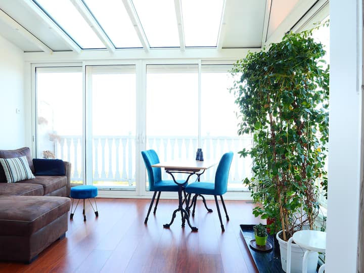 Appartement Calme Avec Vue Sur Lac - Évian-les-Bains