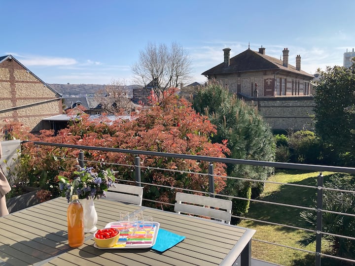 Maison Avec Jardin + Terrasse Quartier Bénédictine - Fécamp