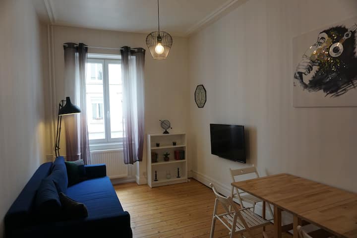 Beautiful 2br Apartment - City Centre Gare - Hôpital de Hautepierre