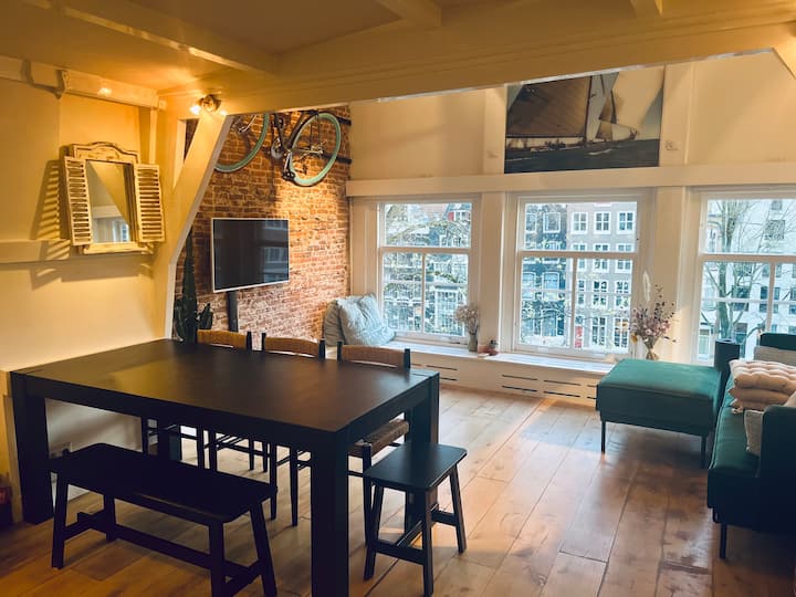 Super Cosy Canal View Apartment ~ Amsterdam Centre - Amsterdam