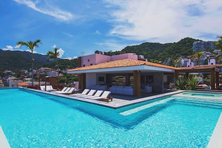 Romantic Zone Ocean View Penthouse Private Terrace - Puerto Vallarta