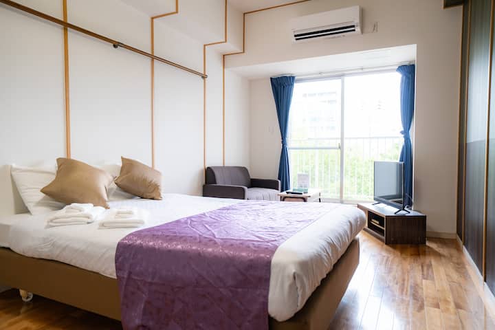 [Namba Area] Stylish Modern Apartment - 오사카시