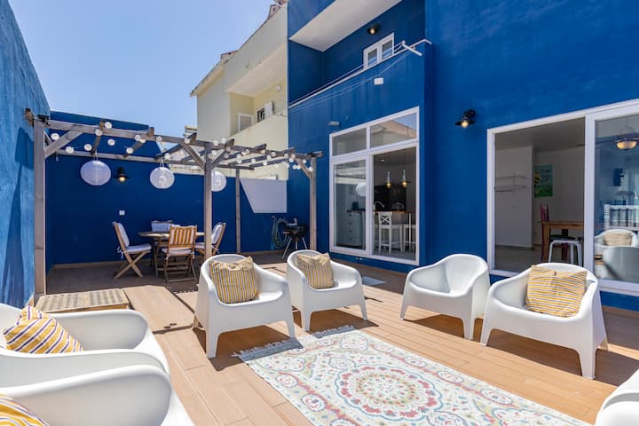 Villa Sur La Plage De Caparica-lisbonne Côte Sud - Costa da Caparica