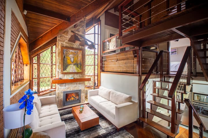 Chalé Maravilhoso Em Campos Do Jordão - Campos do Jordão