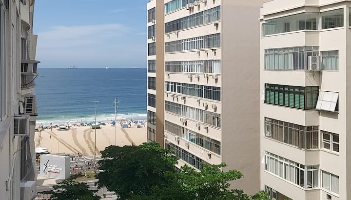Apartamento/kitnet Copacabana, Quadra Da Praia. - Rio de Janeiro
