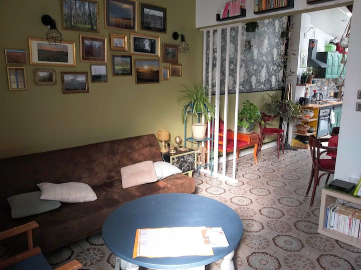 Maison Cosy Lille/prox Métro/stationnement Gratuit - Rijsel
