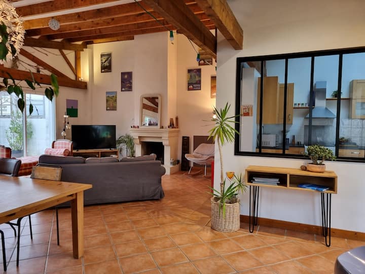 Maison Atypique Et Conviviale 8 Pers - La Rochelle