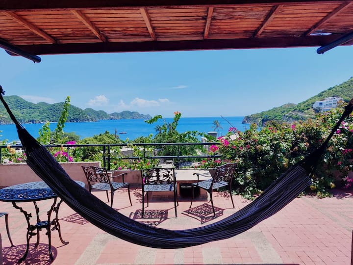 Apartment With Spectacular Terrace In Taganga - Taganga