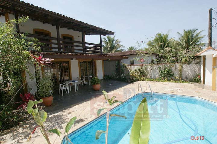 Casa Confortavel E Equipada Proximo Ao Centro E A Praia - 4 Quartos ( 2 Suites) - São Sebastião