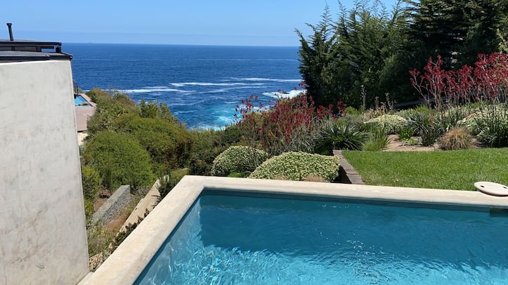Casa En Condominio Orilla Del Mar. - Zapallar