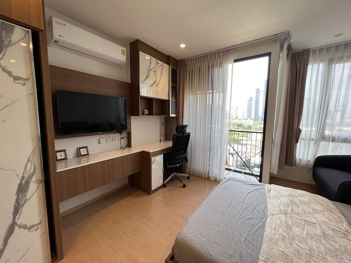 1 Bedroom Near Bts Ekamai Grate City View - Bangkok