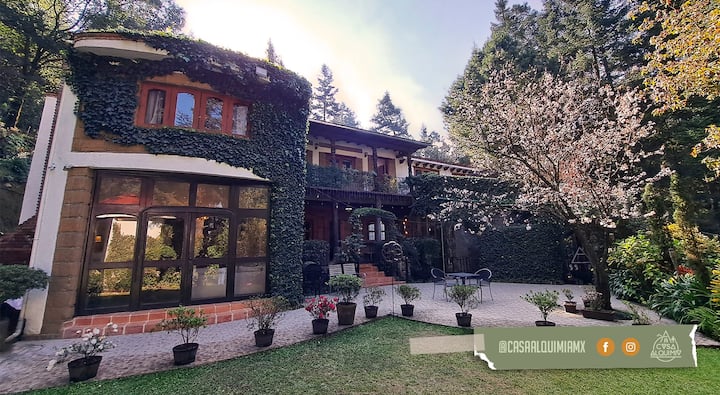 Casa Alquimia @Cabaña En El Desierto De Los Leones - Ciudad de México