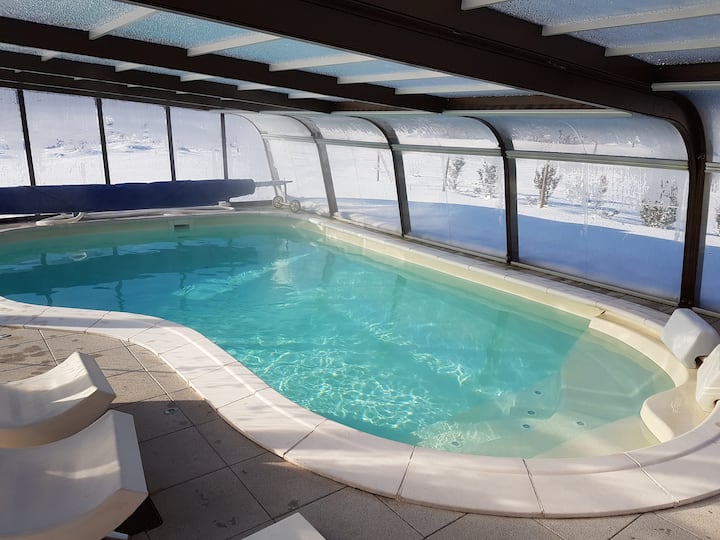 Chalet 15 Piscine Chauffée30° à L'année Sauna Spa - Gérardmer