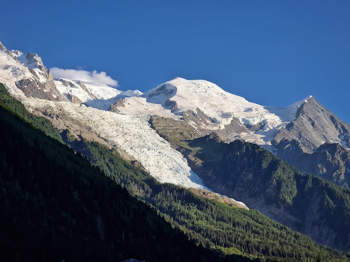 Studio Cham Sud, Vue Mont-blanc! - Les Houches