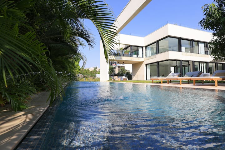 Herzlia Villa Grand Luxe Piscine Plage - Tel Aviv-Yafo