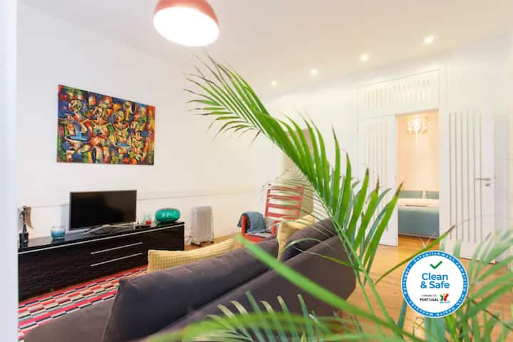 New!! Bright Mordern Flat In The Heart Of Lisbon - Lisbon
