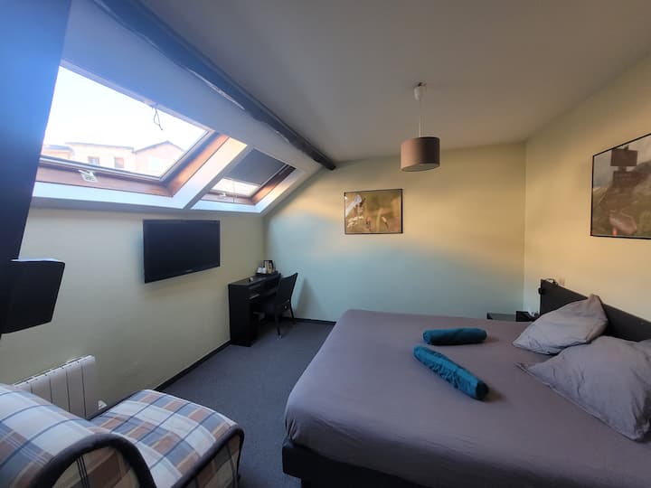 Chambre 7 - Double - Lit King Size - Valdeblore