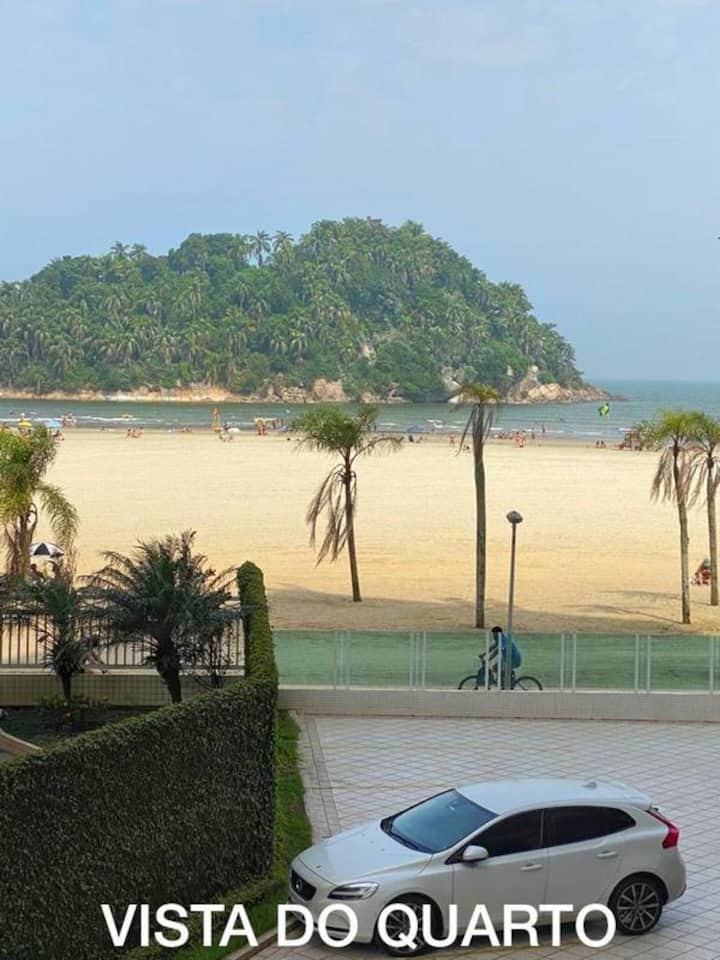 Apartamento Pé Na Areia, Muito Espaço! - Santos