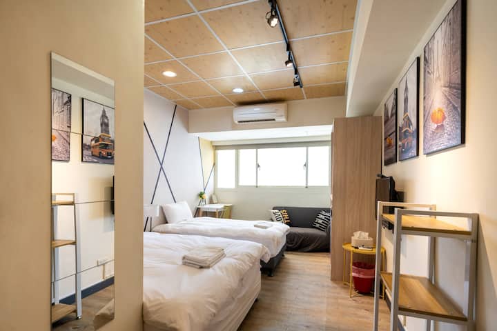 Taipei Ximen Mrt 5mins #Wsstudio For 2~3 Ppl - 蘆洲區