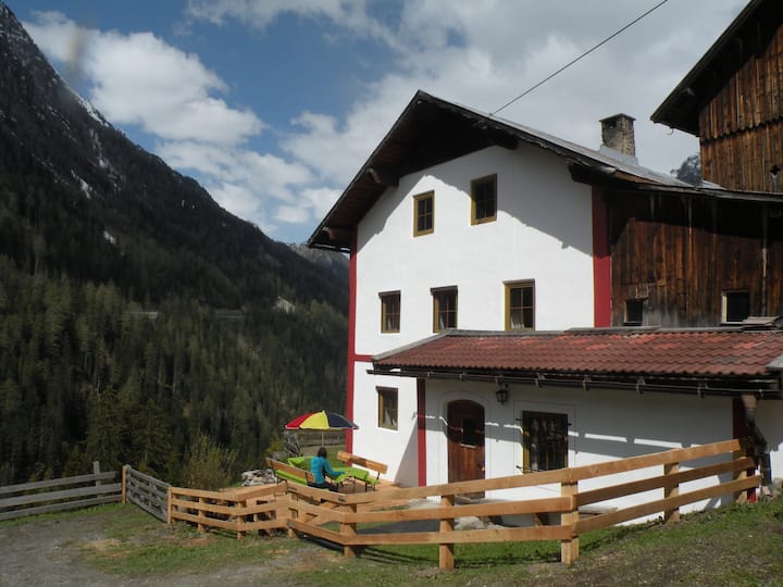 Samnauner Hütte - Idyllischer Hüttenflair - Pfunds