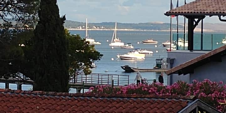 Cap Ferret Pres Plage Vue Bassin Et Pret Velos - Lège-Cap-Ferret