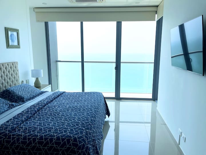 Floor 40 ! Penthouse Oceanfront Morros City - Cartagena