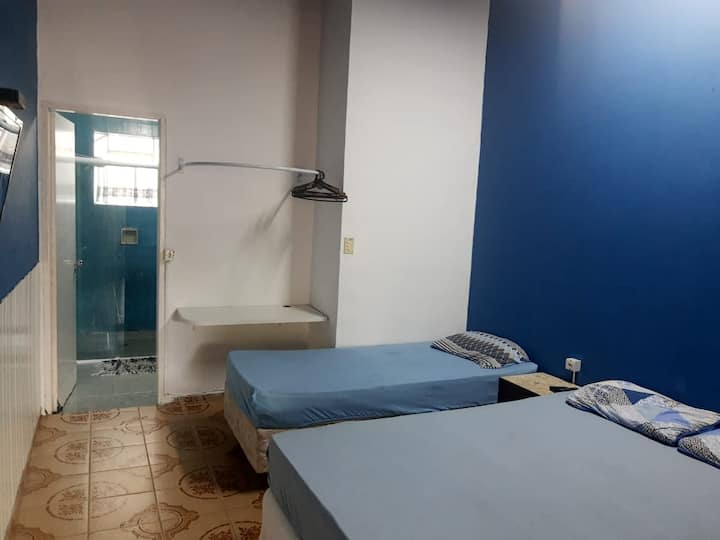 Suite Azul - Casal Ou 3 Pessoas No Itaguá Ubatuba - Ubatuba
