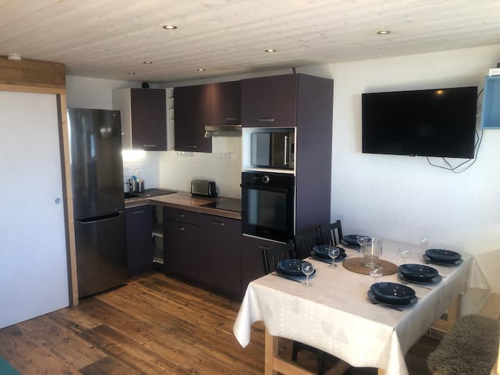 Appartement Rénové, Couleur Et Bois - Savoie