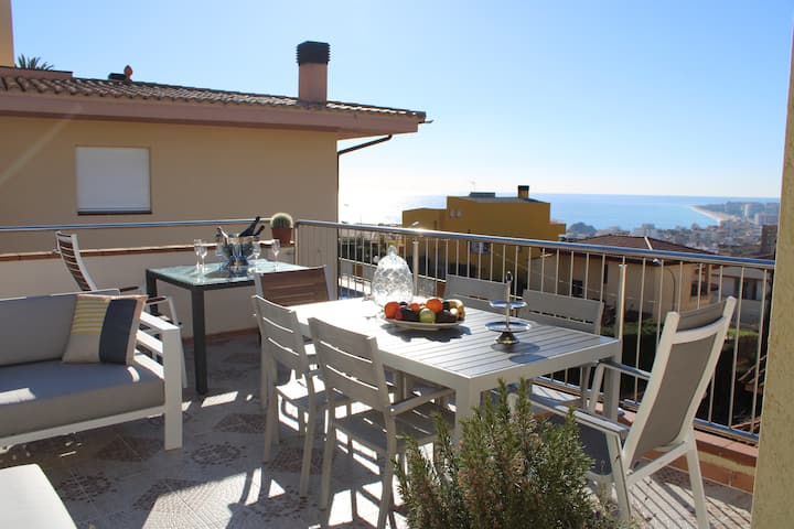 House Panorama Beach Suite 5 Bedrooms Plus A Loft - Tordera