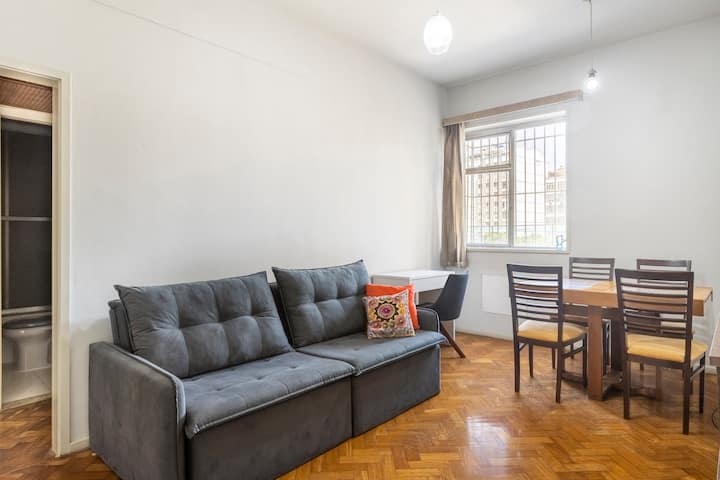 Charming Apt. Copacabana Beach, 4 Pax 10 Min Beach - Copacabana